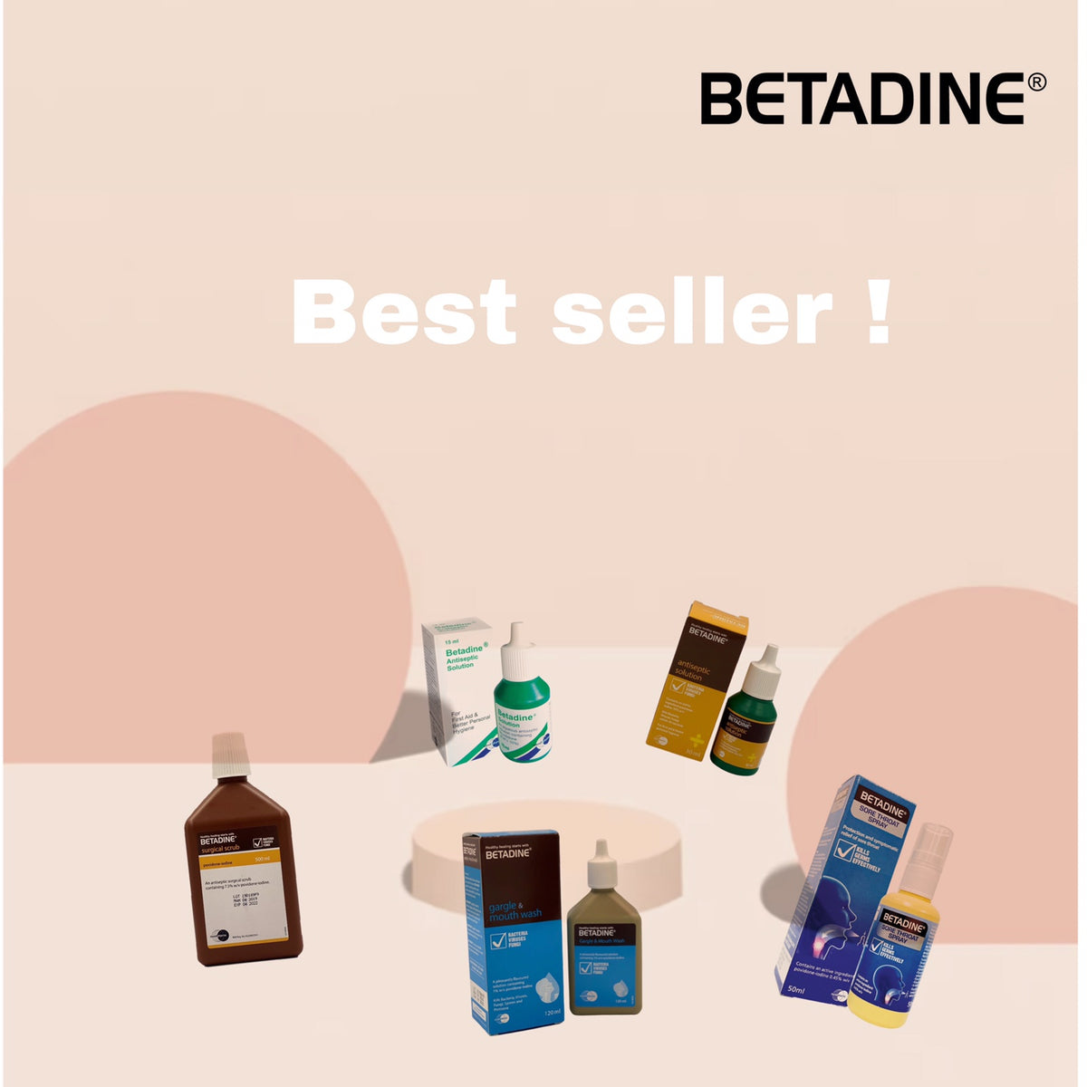 BETADINE BEST SELLER – ZP Health Myanmar
